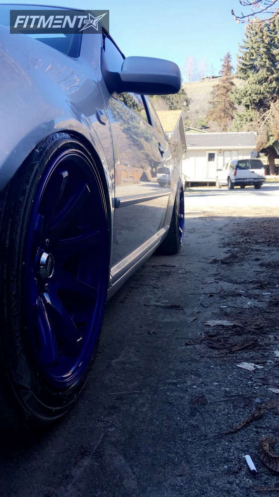 2004 Volkswagen Golf GTI 1.8T with 17x9 STR 522 and Firestone 225x35 on ...