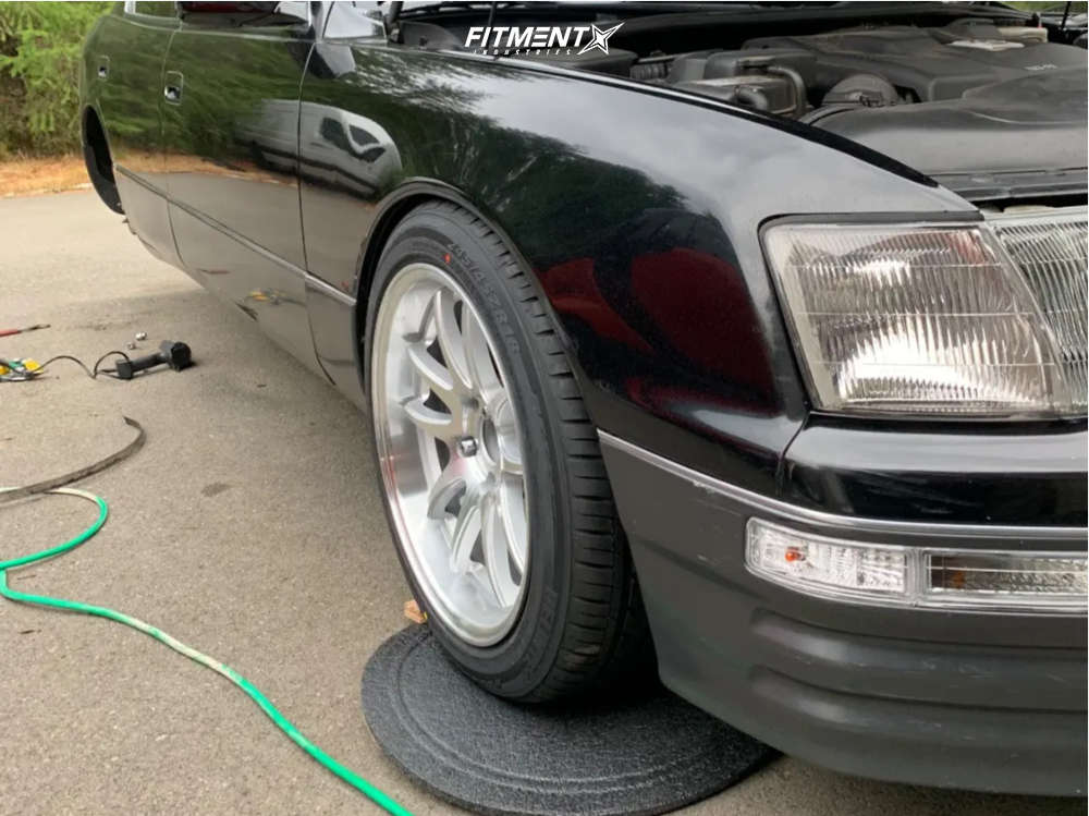 1997 Lexus LS400 Base with 18x9.5 Aodhan DS02 and Delinte 245x45 on ...