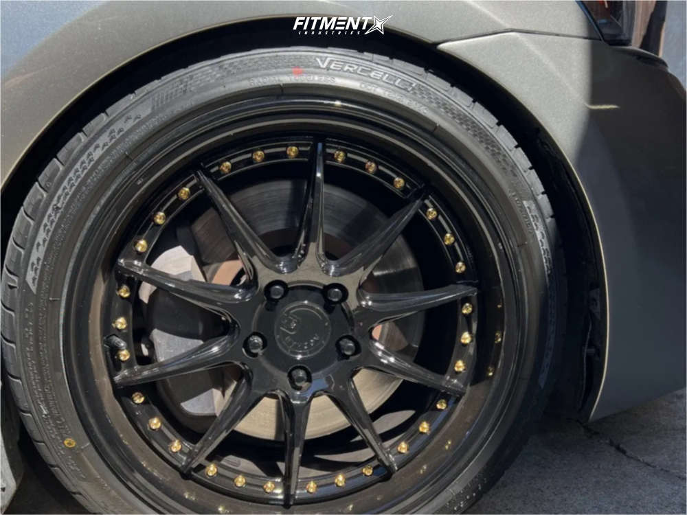 2017 Lexus IS200t F Sport with 18x9.5 Aodhan DS07 and Vercelli 225x40 ...