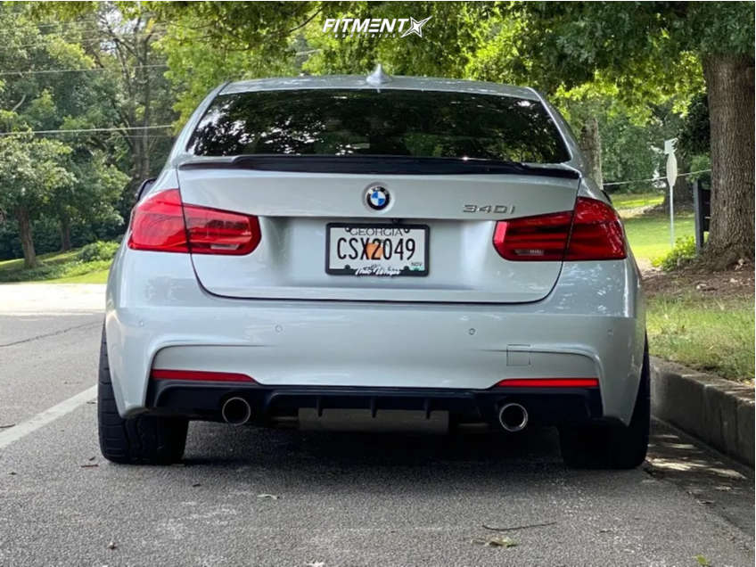 2017 BMW 340i Base with 18x8.5 Konig Ampliform and Delinte 235x40 on ...