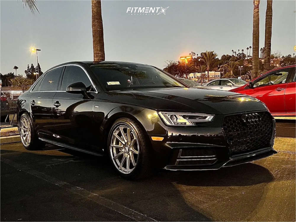 2017 Audi A4 Quattro Premium Plus with 19x9.5 Ferrada FR4 and Falken ...