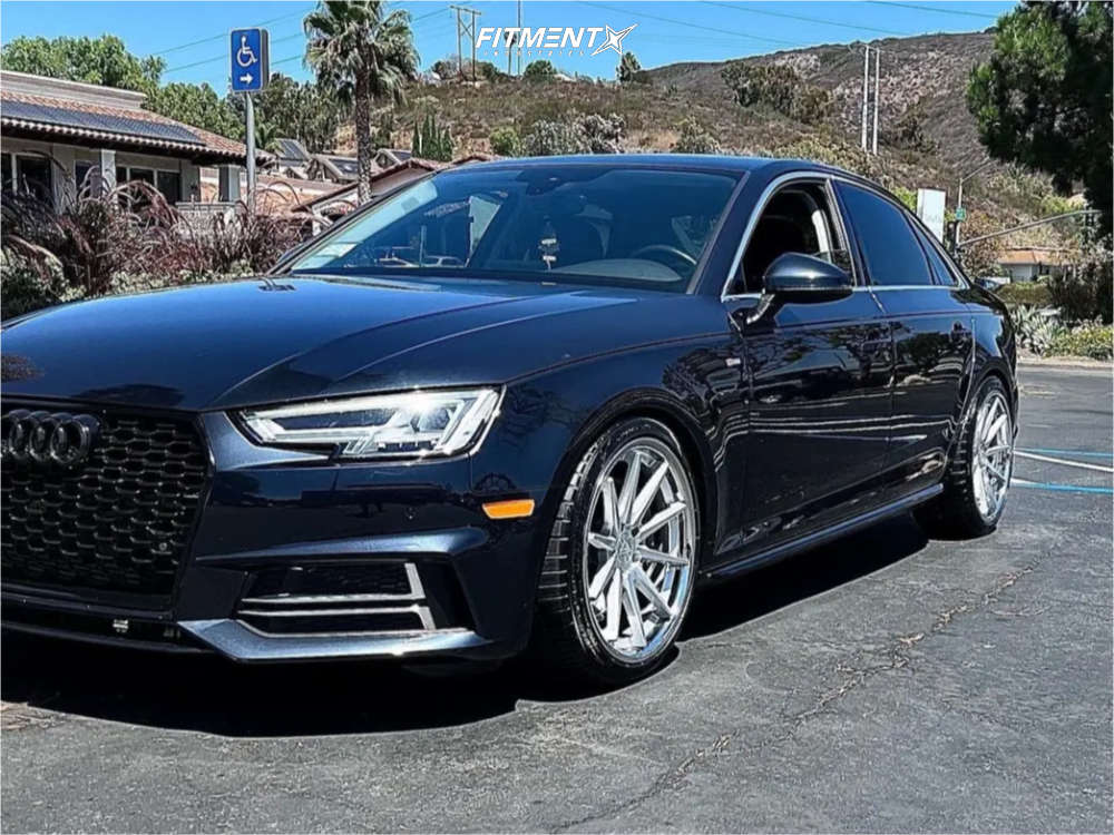 2017 Audi A4 Quattro Premium Plus with 19x9.5 Ferrada FR4 and Falken ...