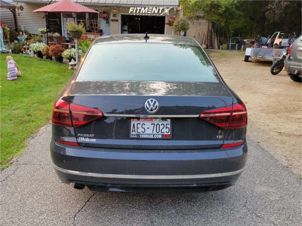 2017 Volkswagen Passat R-Line with 18x8.5 XXR 567 and Nitto 225x40 on ...