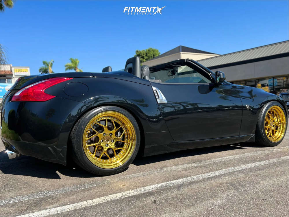 2012 Nissan 370Z Touring with 19x9.5 Aodhan Ds01 and Nitto 245x40 on ...