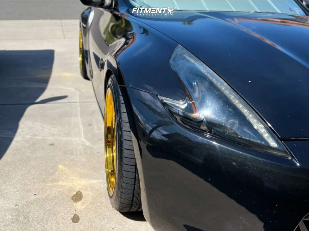 2012 Nissan 370Z Touring with 19x9.5 Aodhan Ds01 and Nitto 245x40 on ...