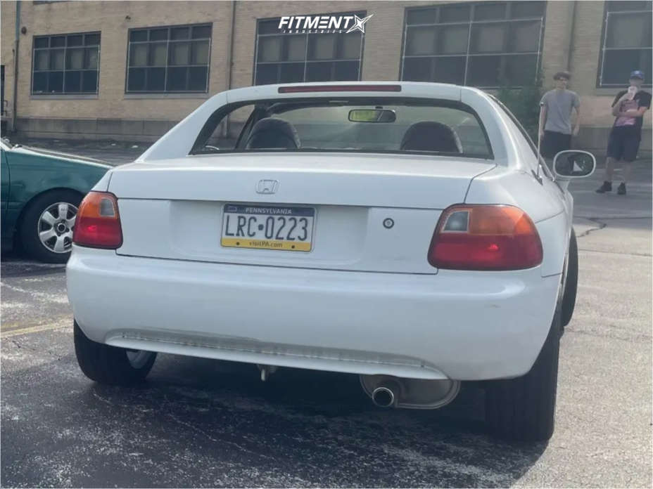 1996 Honda Civic Del Sol S with 15x6.5 AVID1 Av8 and Geostar 195x65 on ...