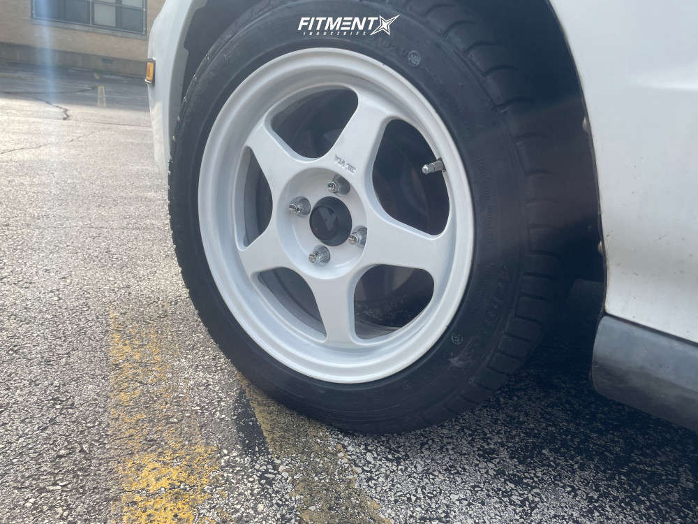 1996 Honda Civic Del Sol S with 15x6.5 AVID1 Av8 and Geostar 195x65 on Stock Suspension ...