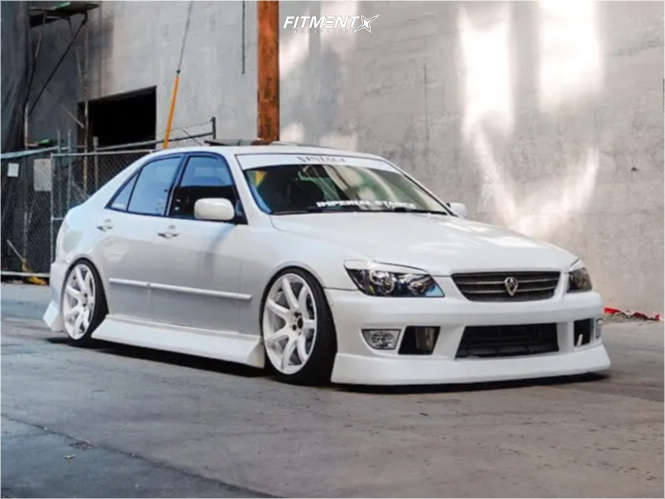 2004 Lexus IS300 Base with 18x9.5 Work Emotion T7r and Toyo Tires ...