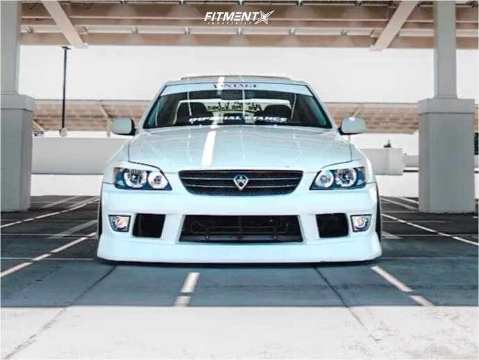 2004 Lexus IS300 Base with 18x9.5 Work Emotion T7r and Toyo Tires ...