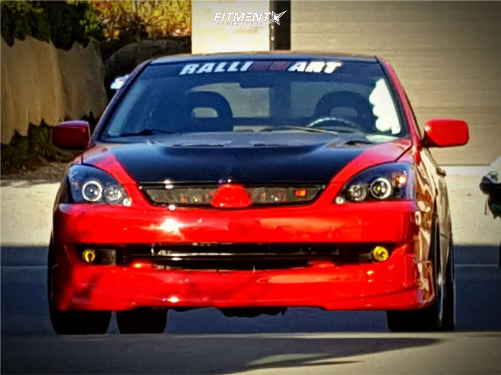 2006 Mitsubishi Lancer Ralliart with 17x8 Cosmis Racing Xt-206r and ...