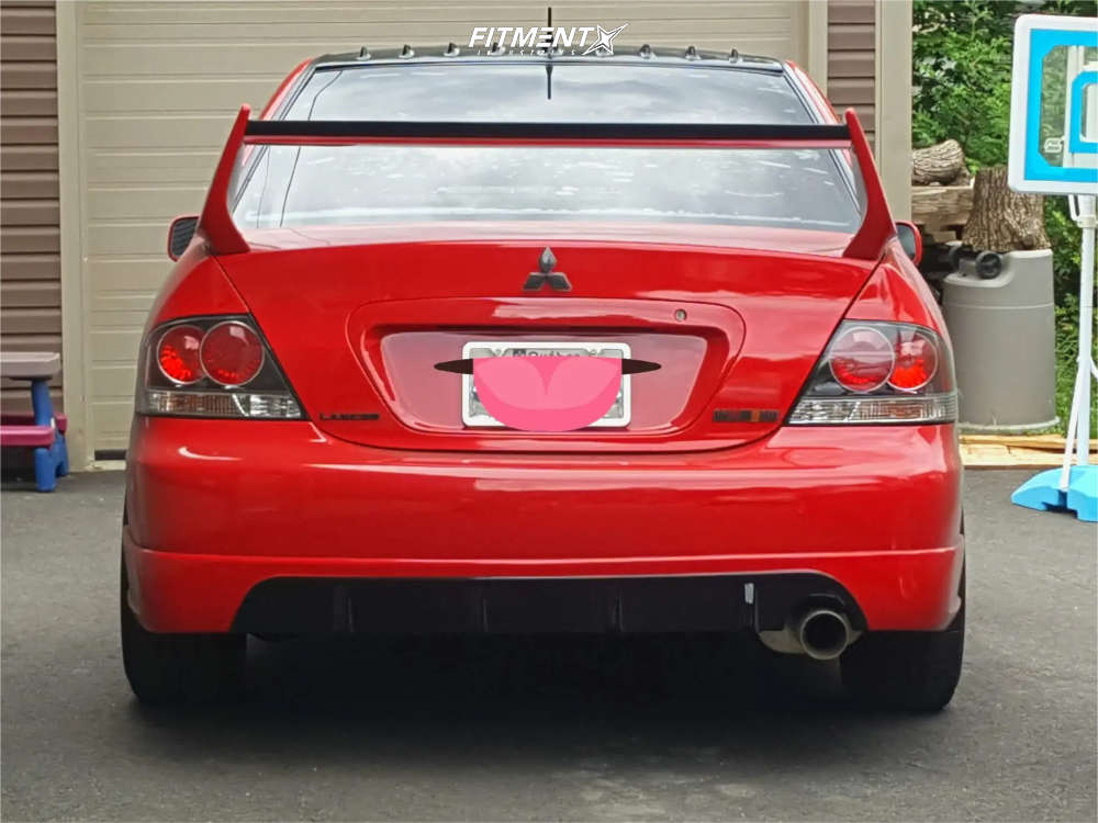 2006 Mitsubishi Lancer Ralliart with 17x8 Cosmis Racing Xt-206r and ...