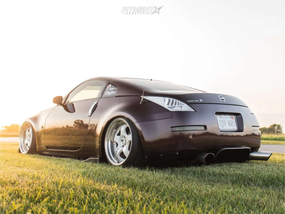 2003 Nissan 350Z Touring with 19x11 Varrstoen Es6 and Continental ...
