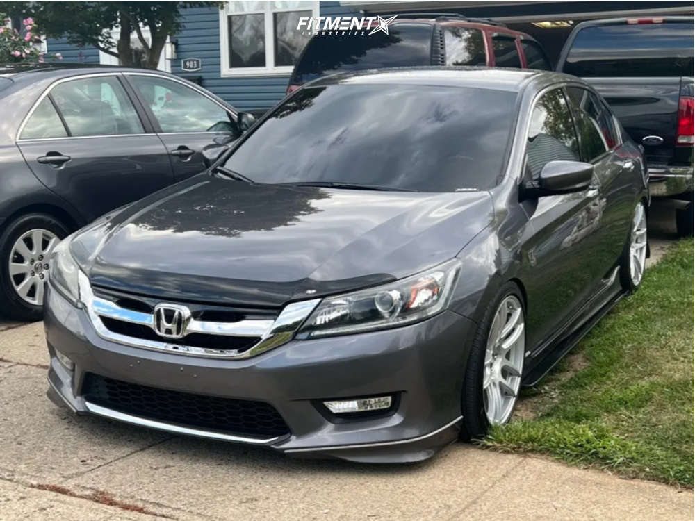 2013 Honda Accord Sport with 19x8.5 ESR Cs8 and Goodyear 235x40 on ...