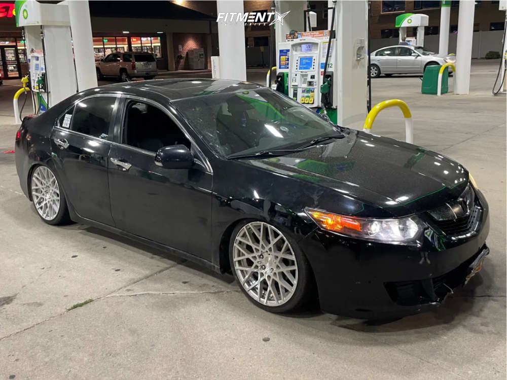 2010 Acura TSX Base with 19x8.5 Rotiform Blq and Venom Power 215x35 on ...