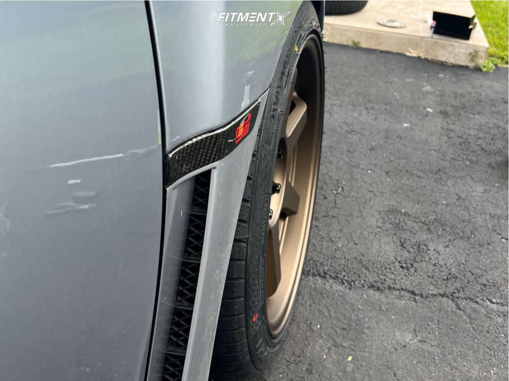 2017 Subaru WRX STI Base with 18x9.5 ESR Sr07 and Accelera 265x35 on ...