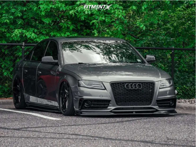 2012 Audi S4 Base with 19x9.5 Rohana Rfx11 and Accelera 245x35 on Air ...