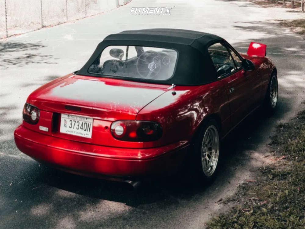 1990 Mazda Miata Base with 15x8 AVID1 AV12 and Hankook 205x50 on ...