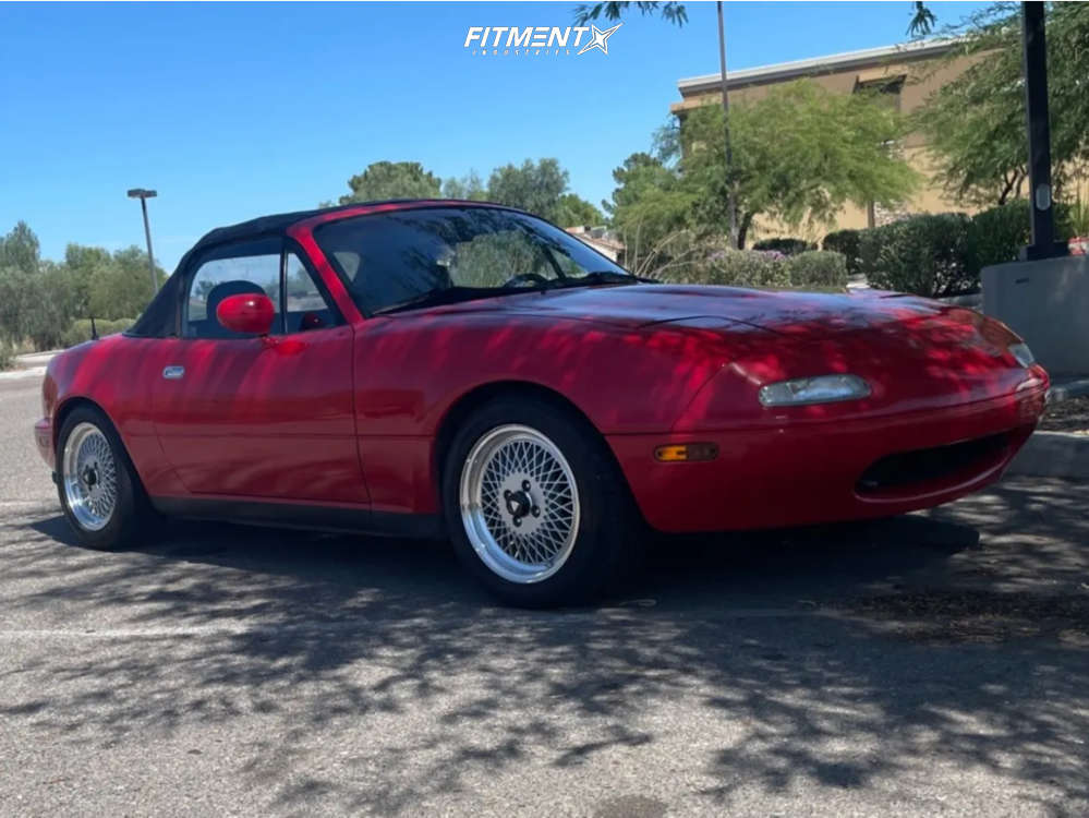 1990 Mazda Miata Base with 15x8 Enkei Enkei92 and Nitto 205x50 on ...