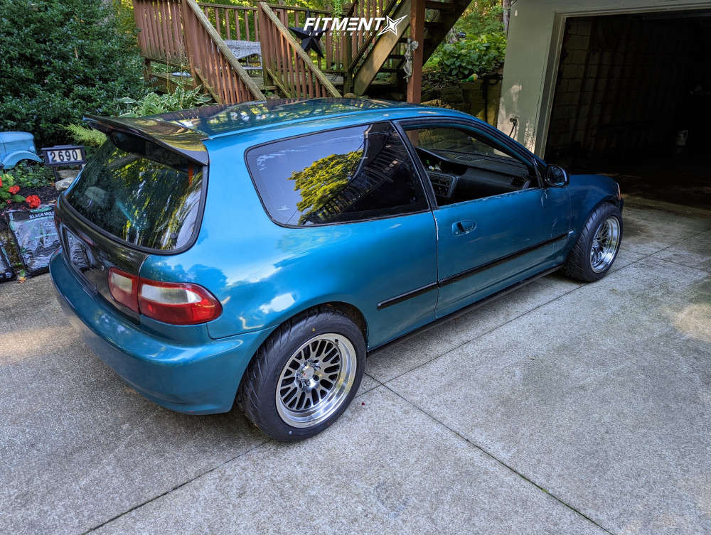 1992 Honda Civic DX with 15x8 XXR 531 and Federal 205x50 on Coilovers ...