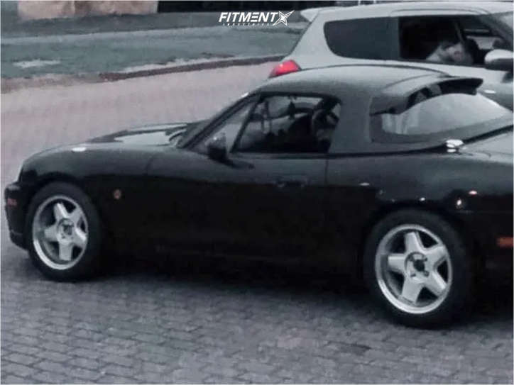 1998 Mazda MX5 is with 15x8 Schmidt Modern Line and Nankang 205x50 on ...