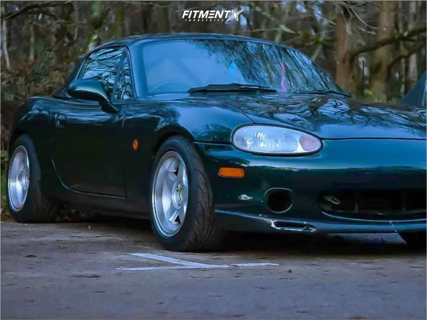 1998 Mazda MX5 is with 15x8 Schmidt Modern Line and Nankang 205x50 on ...