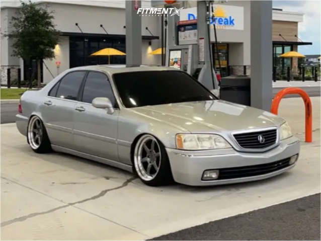 2002 Acura RL Premium with 18x9.5 Kansei Roku and Toyo Tires 225x40 on ...