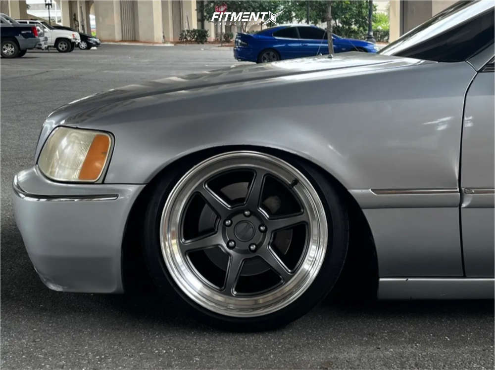 2002 Acura RL Premium with 18x9.5 Kansei Roku and Toyo Tires 225x40 on ...