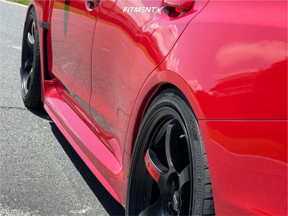 2015 Subaru WRX STI Limited with 18x9.5 Gram Lights 57dr and Vercelli ...