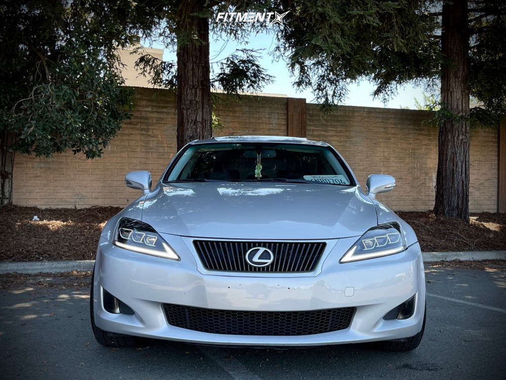 2010 Lexus IS350 Base with 19x9.5 Aodhan Ds07 and Toyo Tires 235x35 on ...