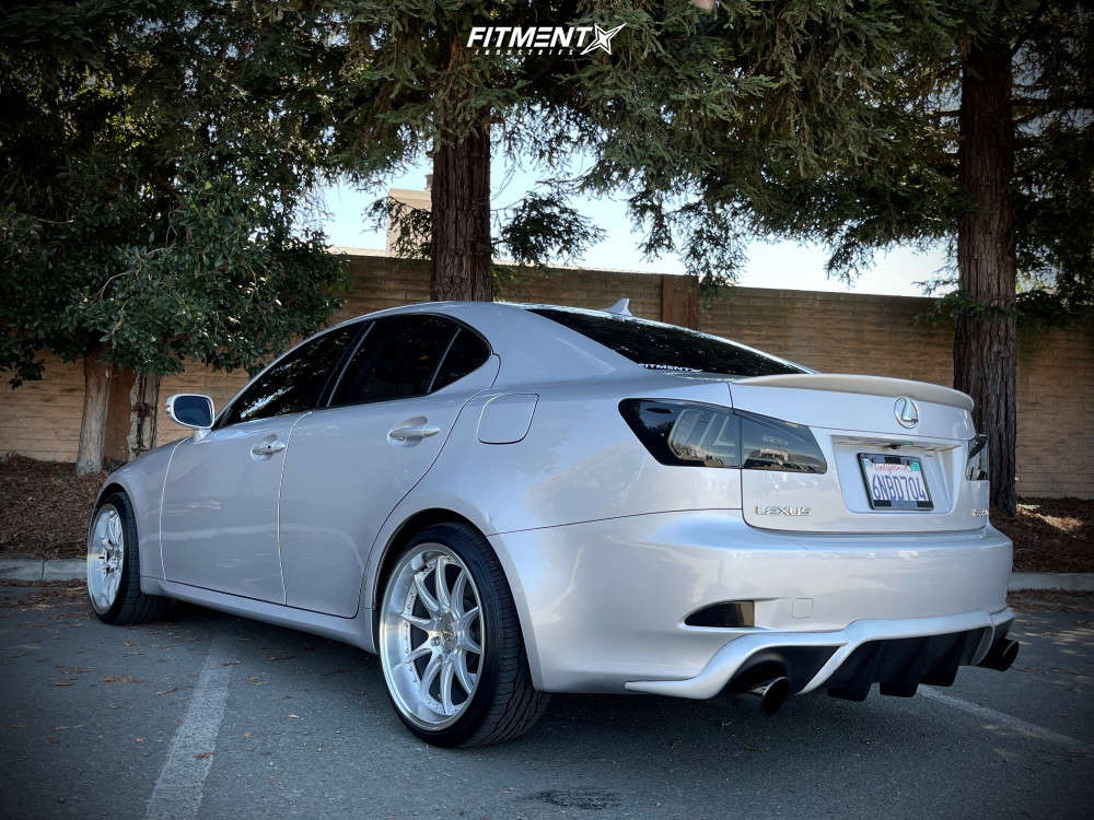 2010 Lexus IS350 Base with 19x9.5 Aodhan Ds07 and Toyo Tires 235x35 on ...
