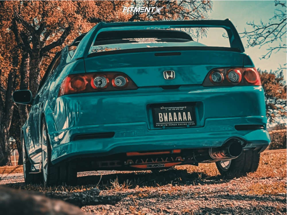 2006 Acura RSX Type-S with 17x8 AVID1 Av6 and Nitto 235x40 on Coilovers ...