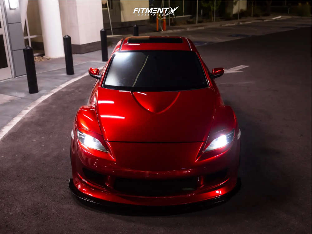 2008 Mazda RX-8 40th Anniversary Edition with 18x9.5 WedsSport Sa-72r ...