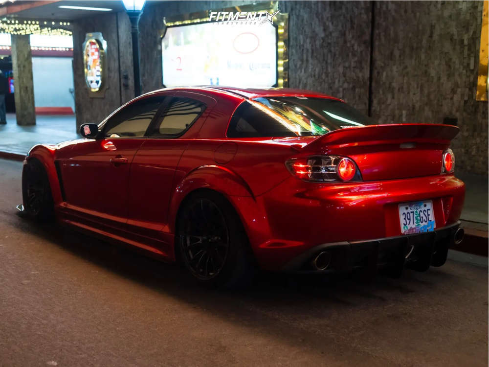 2008 Mazda RX-8 40th Anniversary Edition with 18x9.5 WedsSport Sa-72r ...