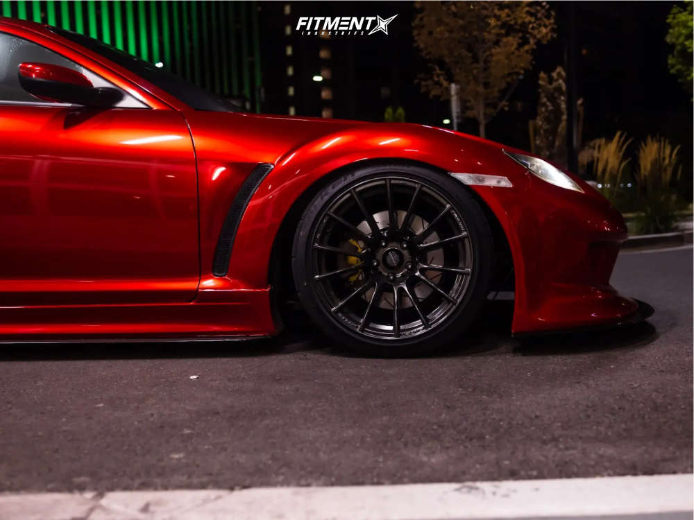 2008 Mazda RX-8 40th Anniversary Edition with 18x9.5 WedsSport Sa-72r ...