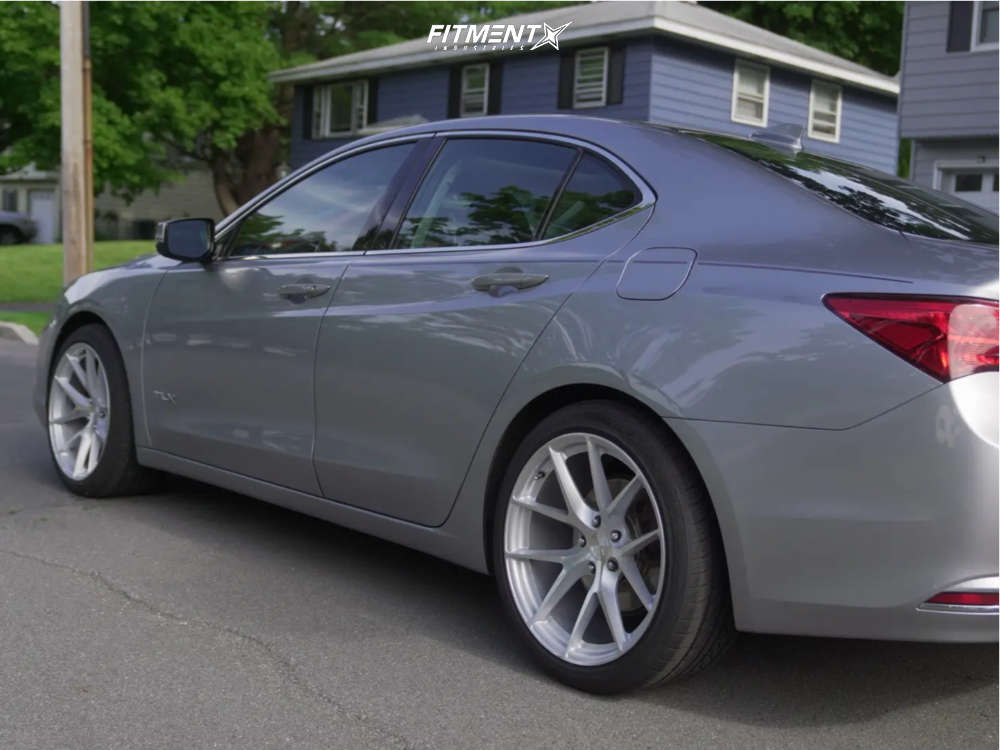 2018 Acura TLX Base with 19x9.5 Aodhan Aff7 and Vercelli 245x40 on ...