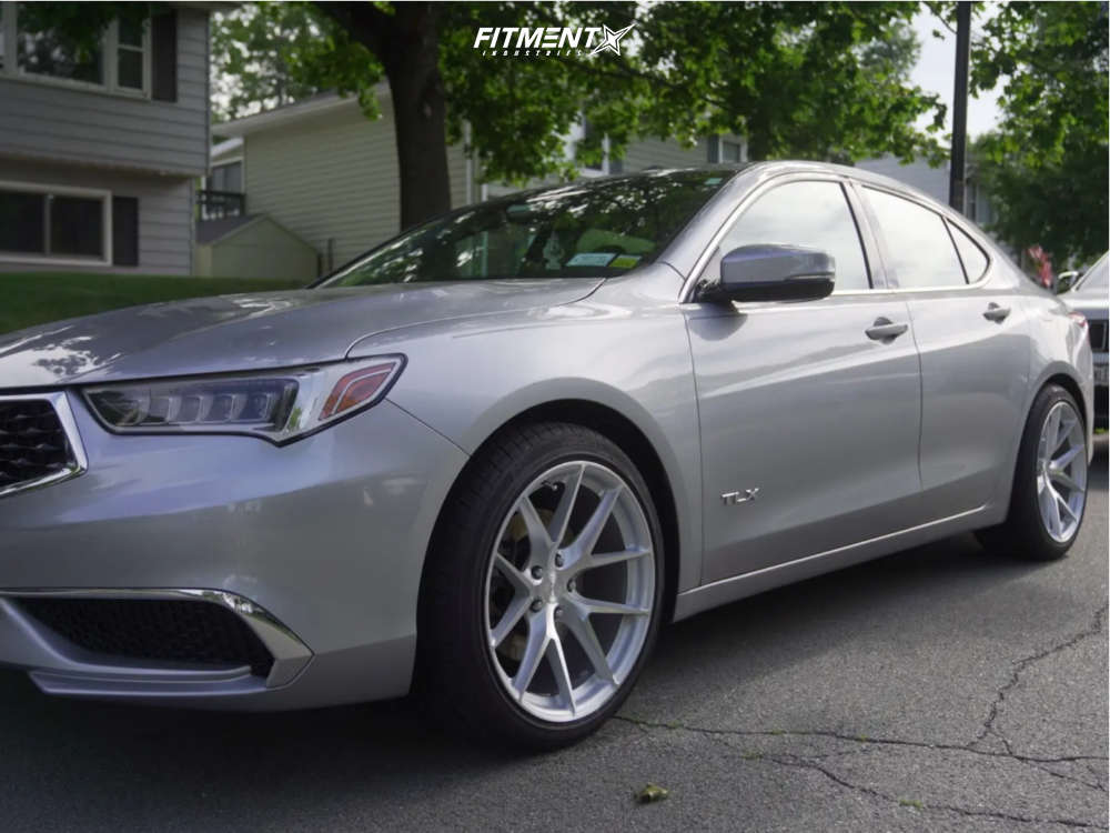 2018 Acura TLX Base with 19x9.5 Aodhan Aff7 and Vercelli 245x40 on ...