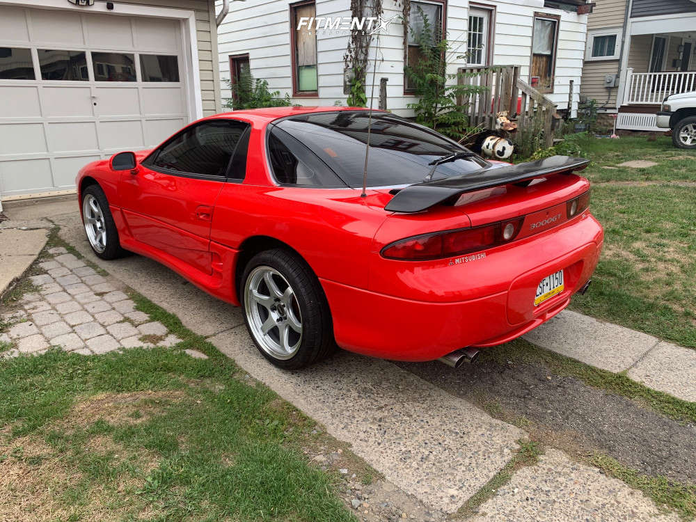 1996 Mitsubishi 3000GT SL with 18x9.5 ESR Ap6 and Vercelli 265x35 on ...