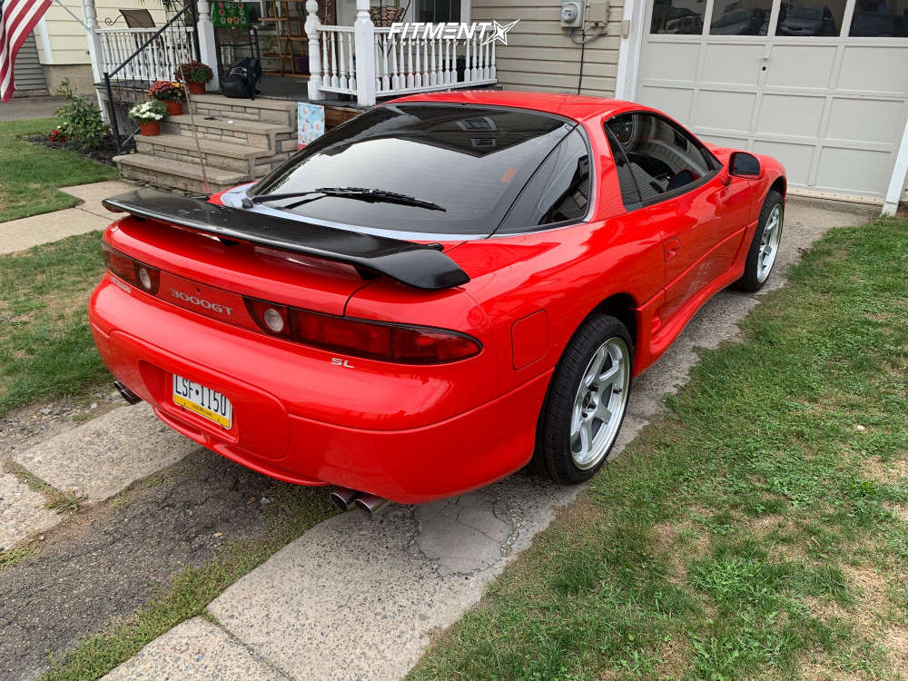 1996 Mitsubishi 3000GT SL with 18x9.5 ESR Ap6 and Vercelli 265x35 on ...