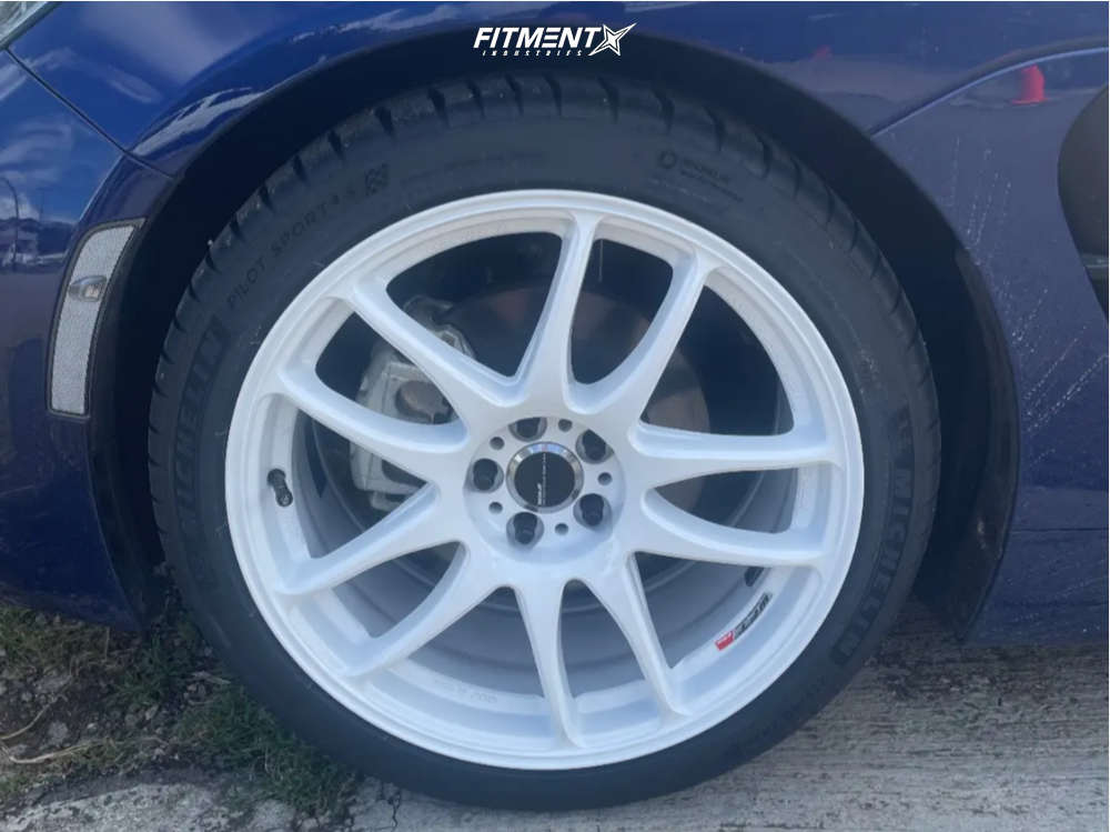 2022 Subaru BRZ Limited with 18x8.5 Work Emotion Cr Kiwami and Michelin ...