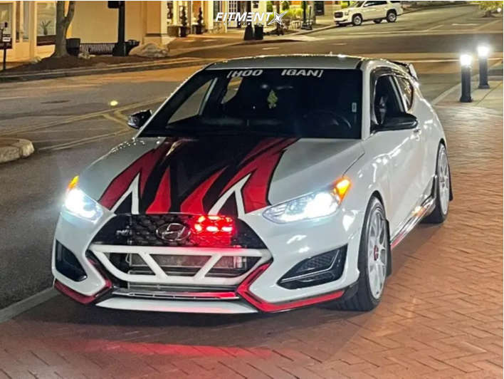 2020 Hyundai Veloster N Base with 18x8.5 Fifteen52 Apex and Falken ...