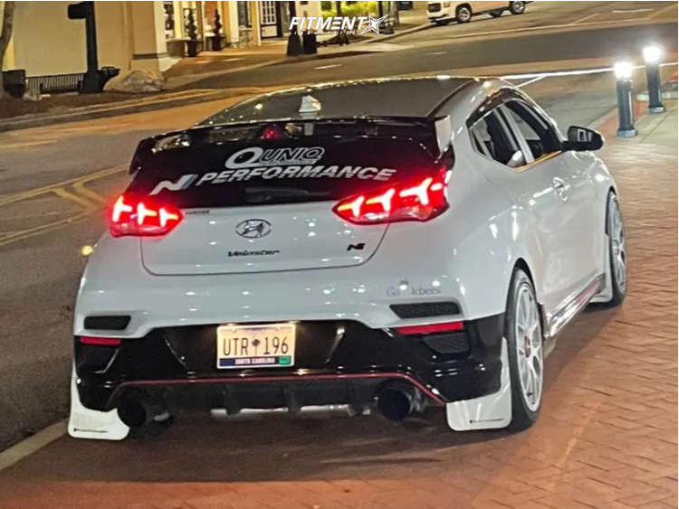2020 Hyundai Veloster N Base with 18x8.5 Fifteen52 Apex and Falken ...