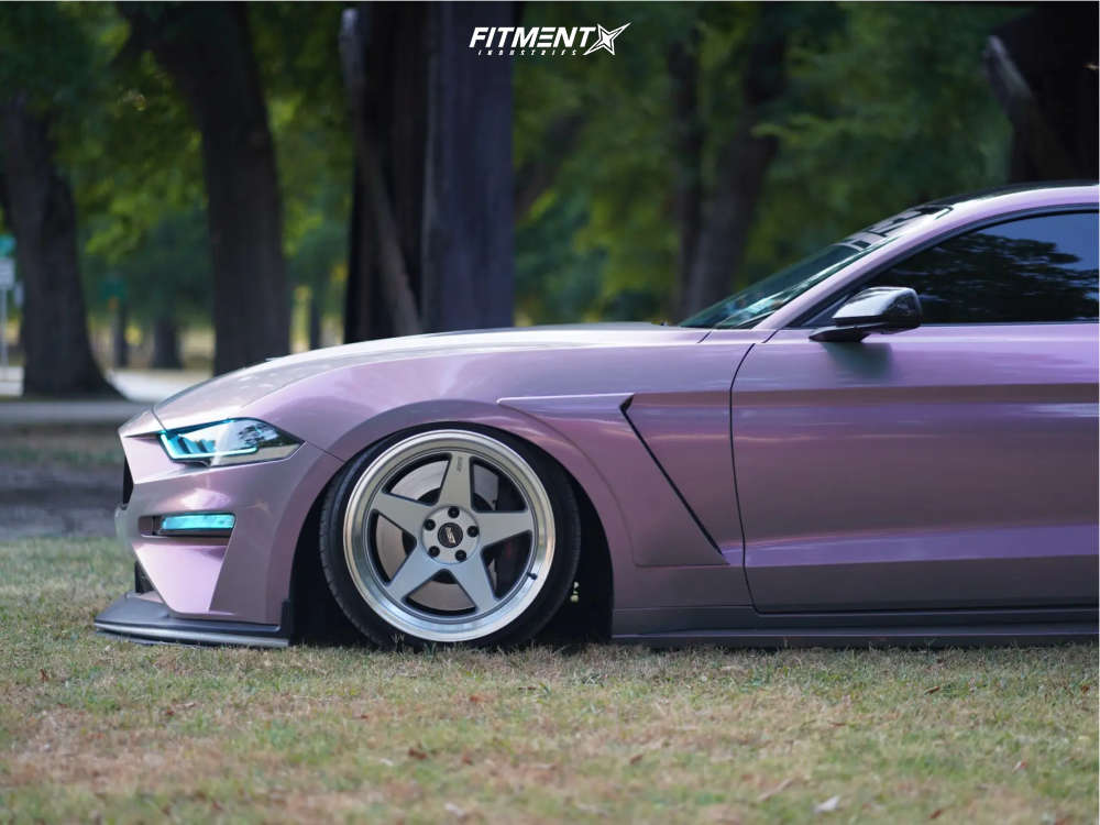 2018 Ford Mustang GT Premium with 19x11 ESR Cr5 and Lexani 245x35 on ...