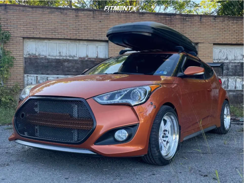 2016 Hyundai Veloster Turbo with 18x8.5 MST Mt07 and Toyo Tires 225x40 ...