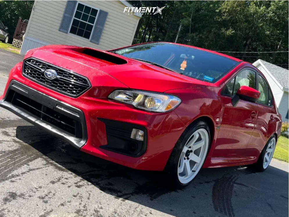 2021 Subaru WRX Base with 18x9.5 AVID1 Av6 and Delinte 245x40 on ...