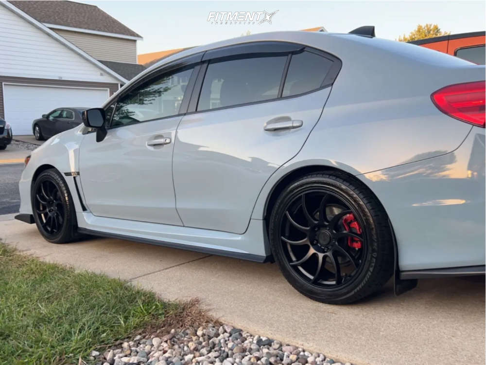 2019 Subaru WRX Limited with 18x8.5 Anovia Night and Firestone 245x40 ...