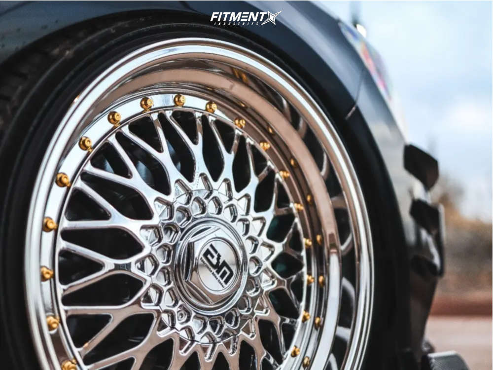 2016 Mercedes-Benz CLA250 4Matic with 18x9.5 ESM 002r and Lexani 215x35 ...