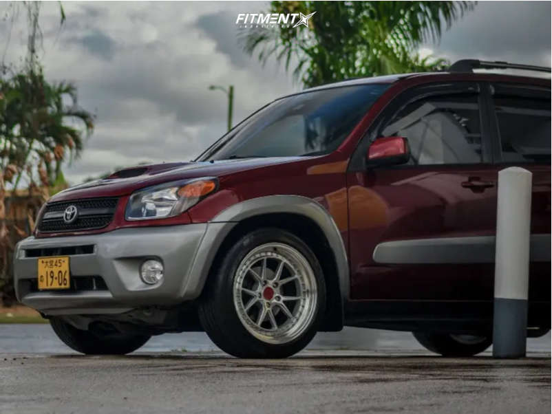 2004 Toyota RAV4 Base with 18x9.5 Aodhan Ds08 and Continental 235x45 on ...