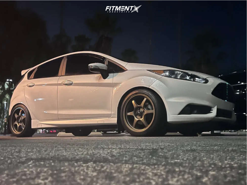 2019 Ford Fiesta ST with 17x8 Konig Hexaform and Nitto 215x45 on ...