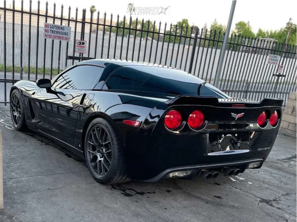 2008 Chevrolet Corvette Base with 18x10 Apex Ec-7 and Michelin 275x35 ...
