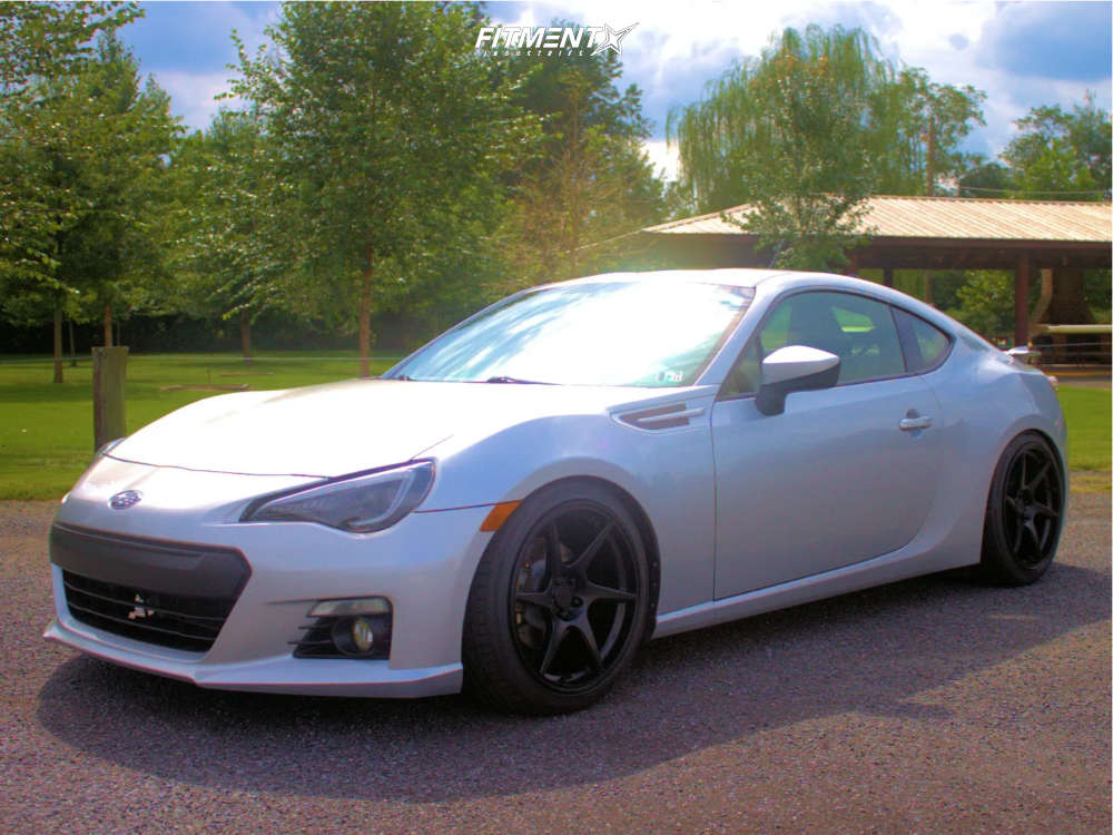 2013 Subaru BRZ Limited with 18x9.5 Anovia Titan and Hankook 235x40 on ...